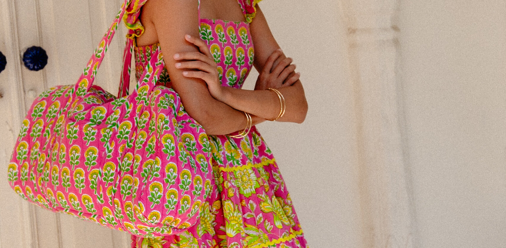 Shop Block Print Bags | Pink City Prints